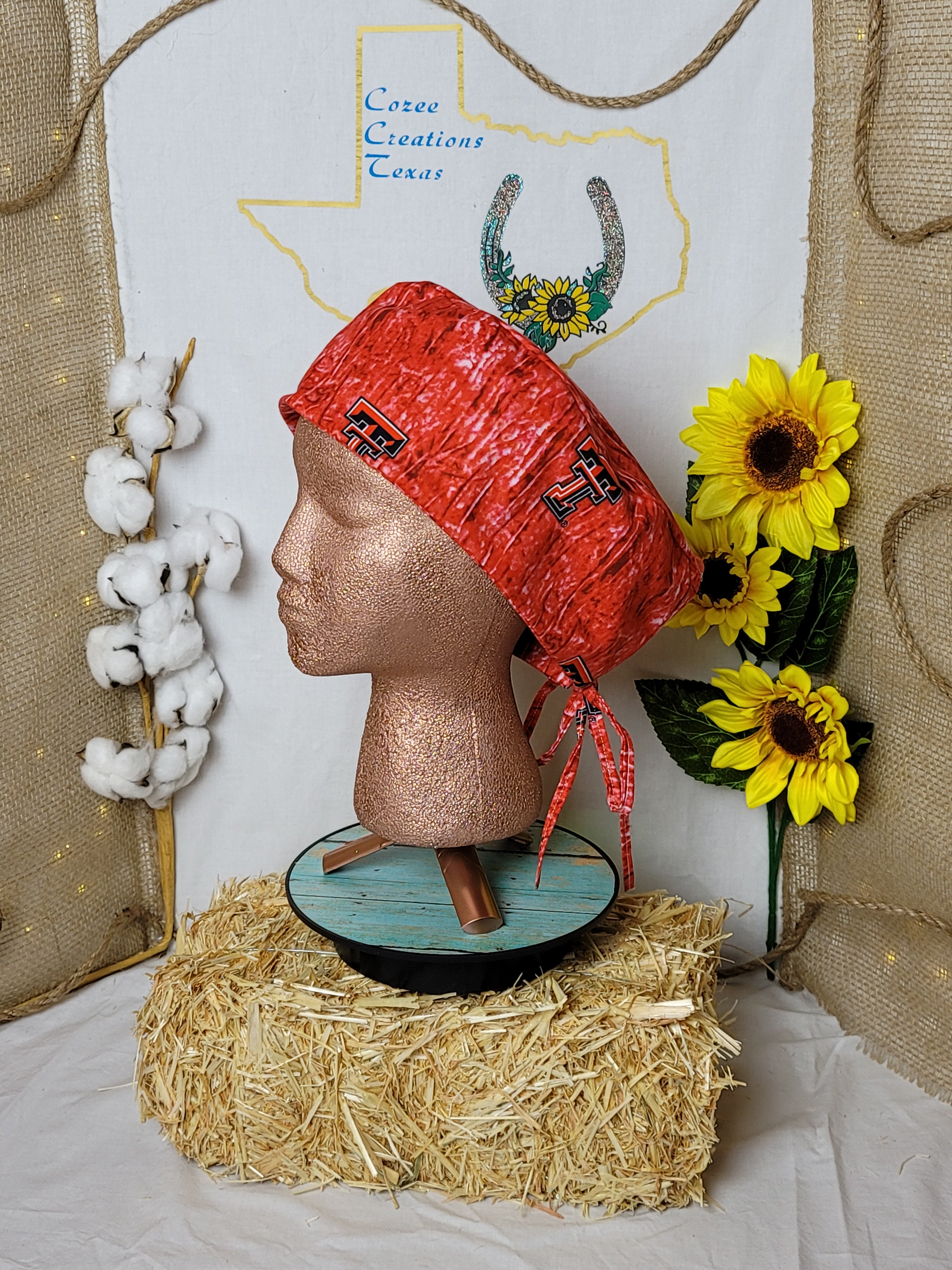 CCT Scrub Cap Texas Tech – cozeecreationstexas